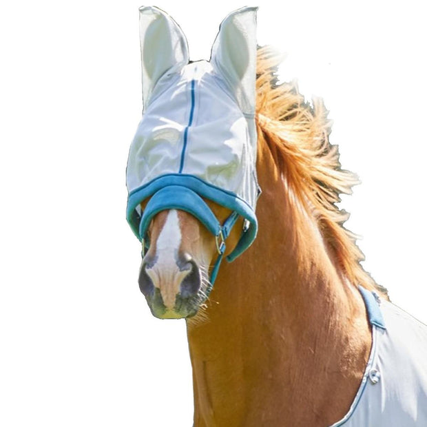 Waldhausen FLY MASK MOD.PROTEC Silver FLY MASK – Mascheroni Selleria